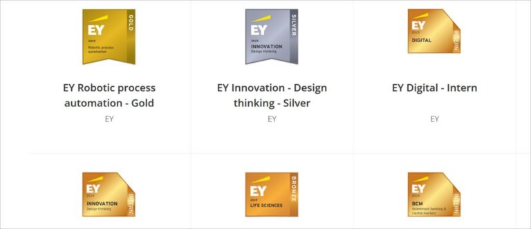 Weiterbildungsblog: Beitrag „Neue Lernformate & Lernangebote: EY Badges“